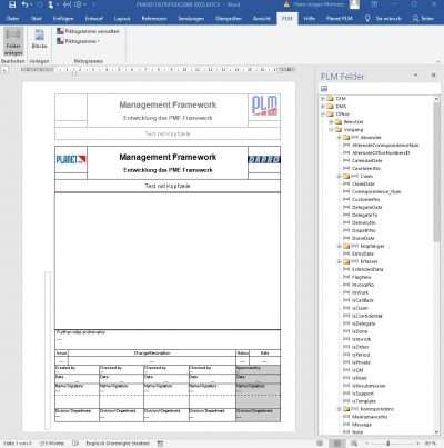PLM Management Framework | Planet GmbH